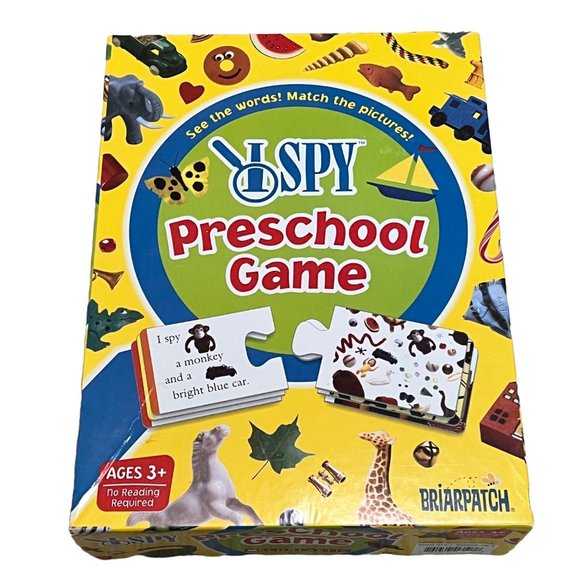 Scholastic | Toys | I Spy Preschool Game Complete 2 Interlocking Pairs ...